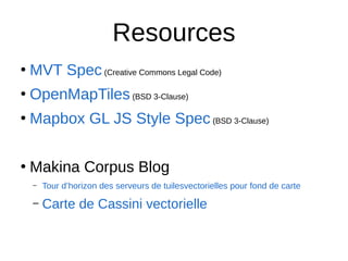 Cartography: Vector Tiles From an Open Initiative To an Industry ...