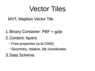 Cartography: Vector Tiles From an Open Initiative To an Industry Standard | PPT