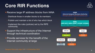 RIPE NCC and Academia | PPT
