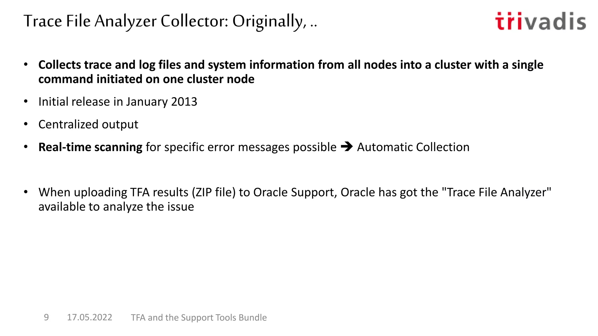 TFA - Trace File Analyzer Collector | PPTX
