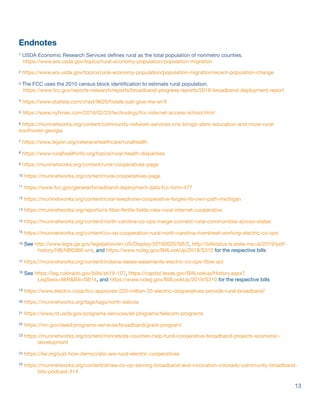 Updated Policy Brief: Cooperatives Bring Fiber Internet Access to Rural America | PDF