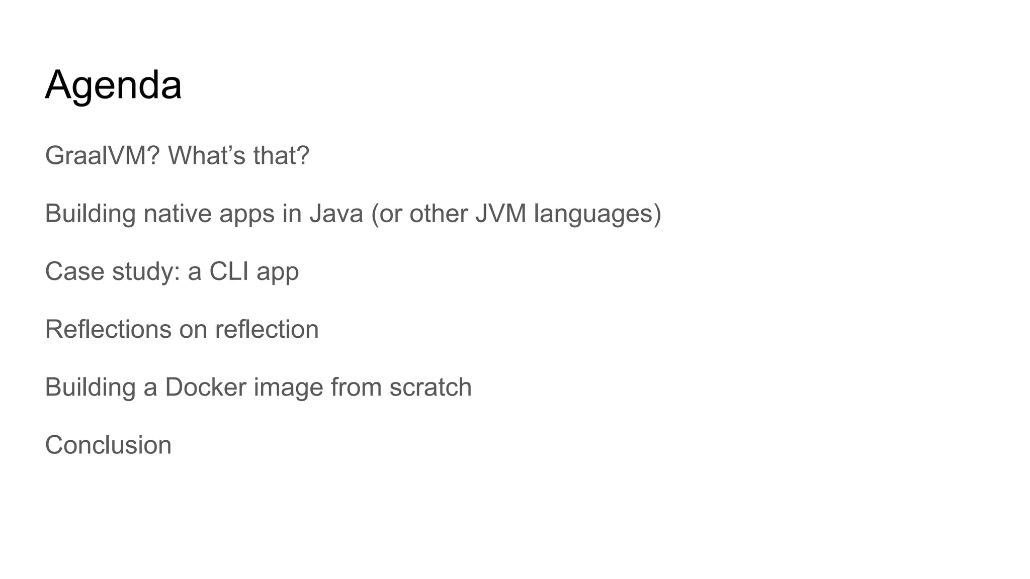 Native Java With Graalvm Ppt