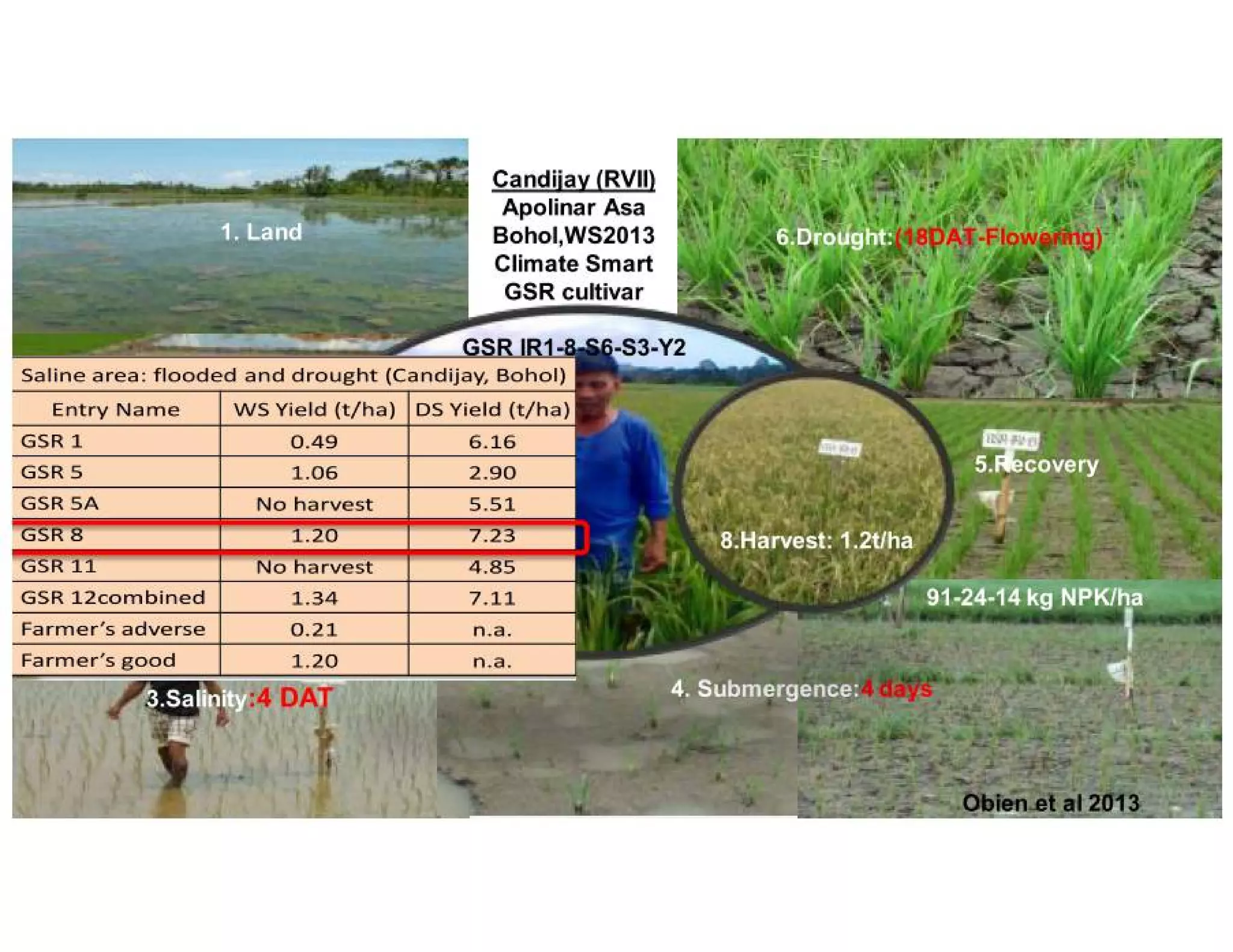 2019. jauhar ali. genomics assisted breeding for climate smart rice ...