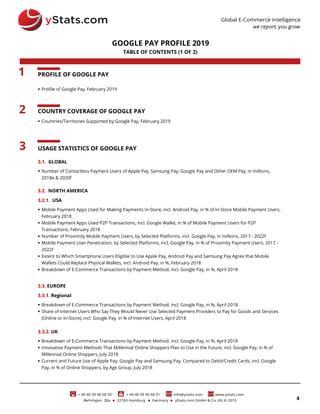 Product Brochure: Google Pay Profile 2019 | PDF