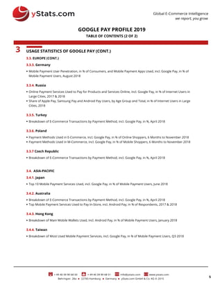 Product Brochure: Google Pay Profile 2019 | PDF