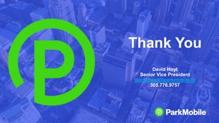 Improving the Fan Experience - ParkMobile | PPT