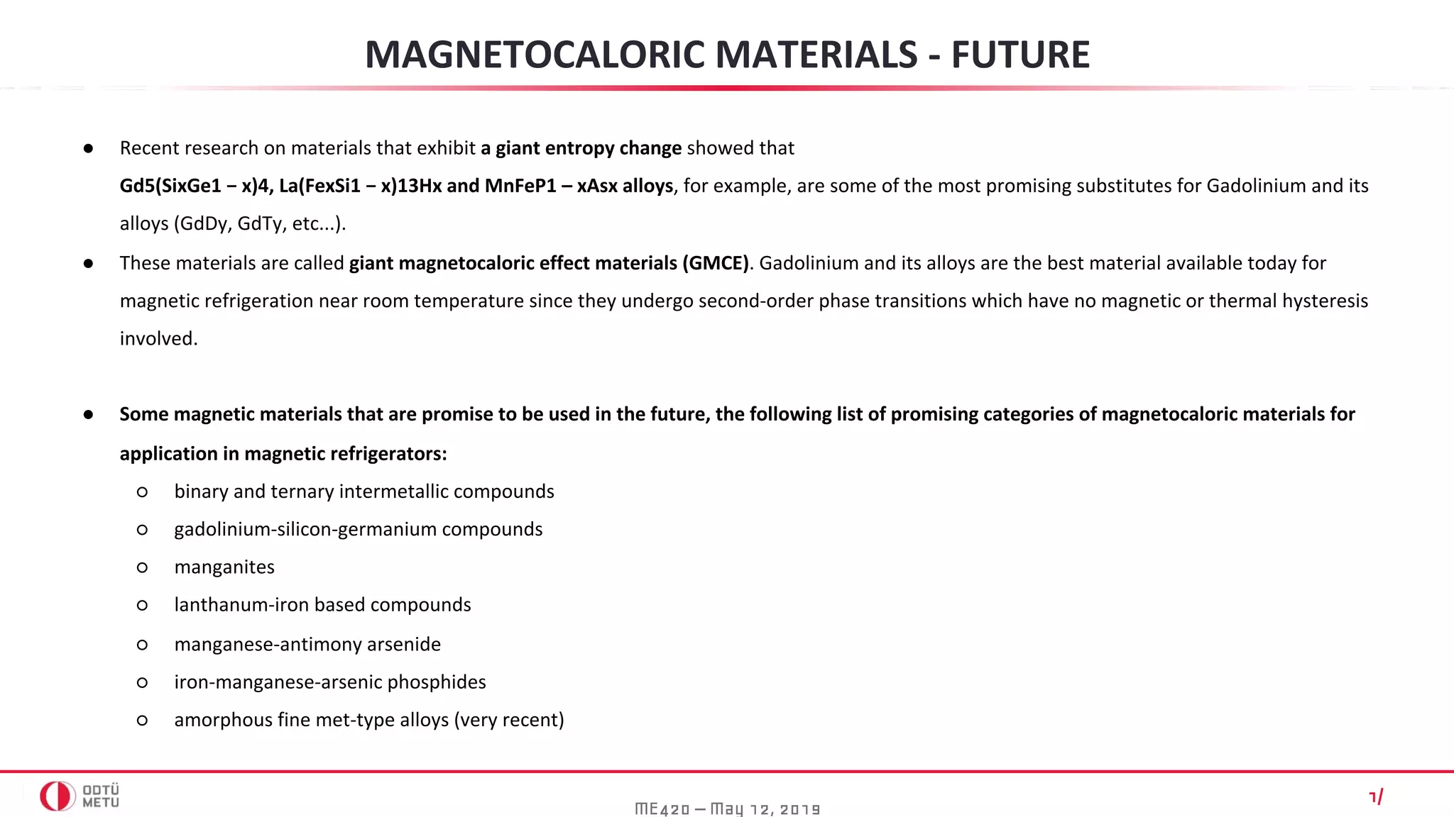 Introduction to Magnetic Refrigeration | PDF