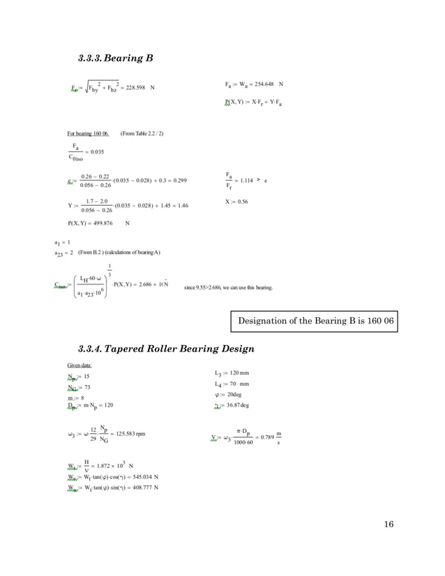 Gearbox Design and Bearing Selection | PDF | Physics | Science