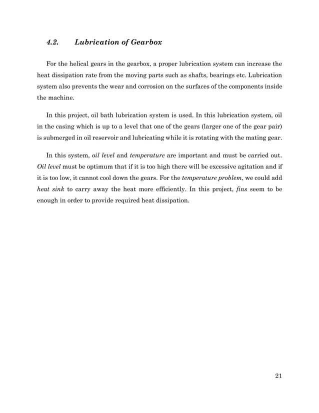 Gearbox Design and Bearing Selection | PDF | Physics | Science