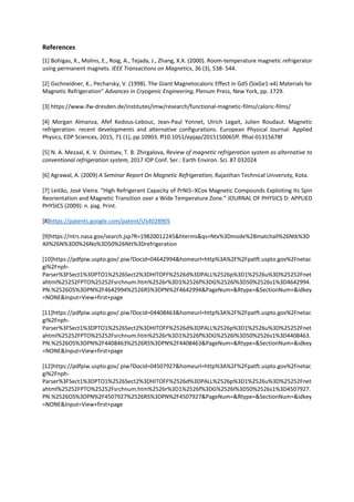 Introduction to Magnetic Refrigeration | PDF