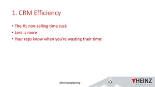 Eight (surprising) ways to increase sales team morale and retention | PPTX
