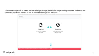 Badgecraft User's Guide | PDF