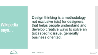 Design Thinking for Content | PPT