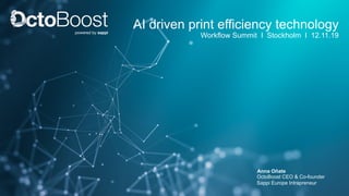OctoBoost - Workflow Summit 2019 | PPT