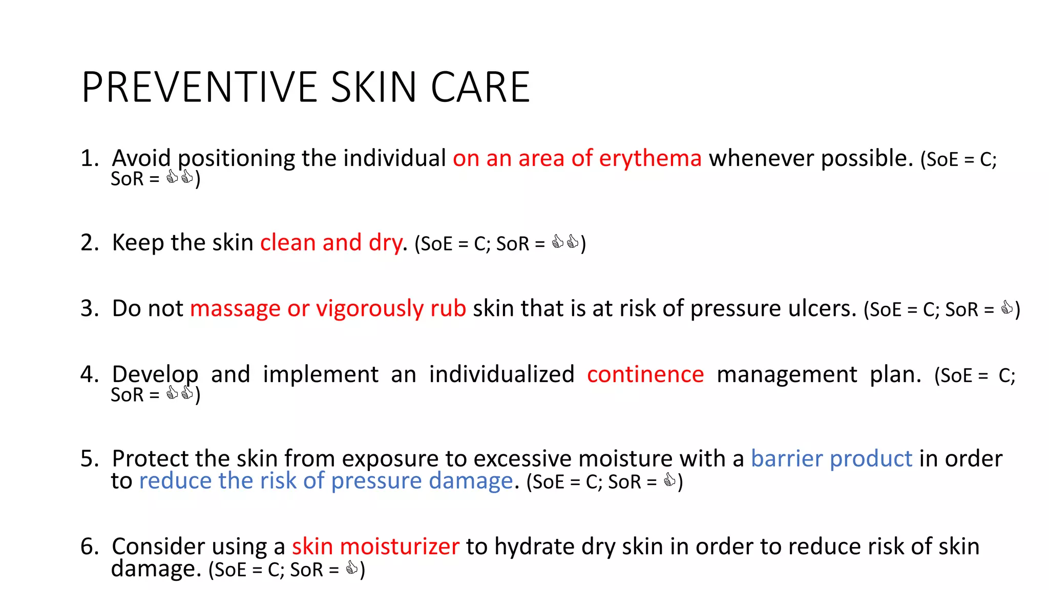 Prevention and Treatment of Pressure Ulcers: Quick Reference Guide | PDF