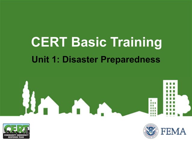 2019 CERT Basic Slidedeck | PPTX | First Aid | Injuries