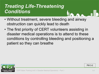 Basics of CERT - Community Emergency Response Team | PPTX