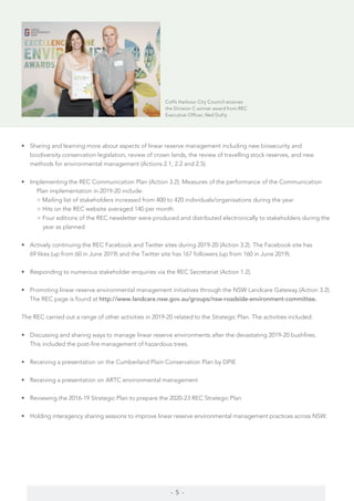 2019-20 Annual Report of the NSW Roadside Environment Committee | PDF