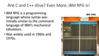 The Great and Mighty C++ | PPT