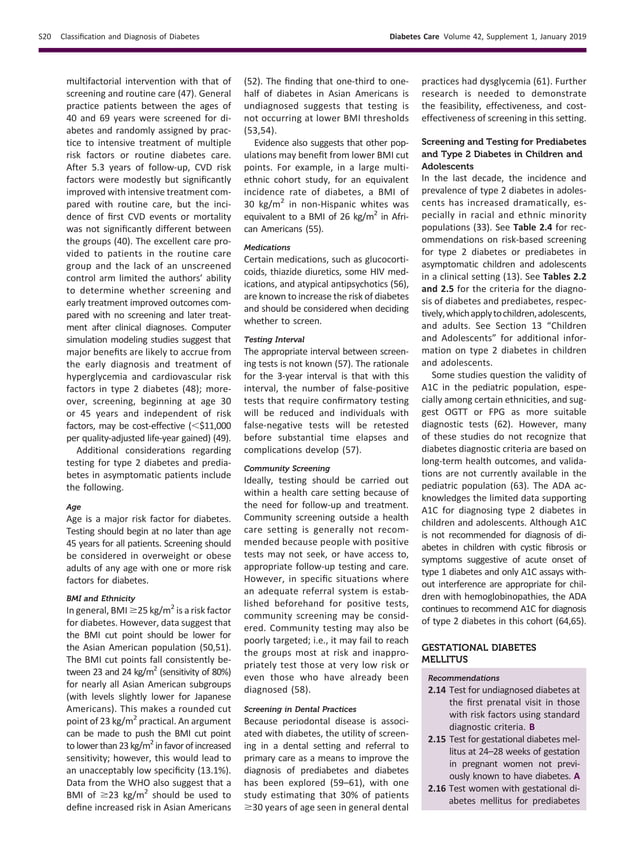 2019 ADA standards of medical care in diabetes | PDF