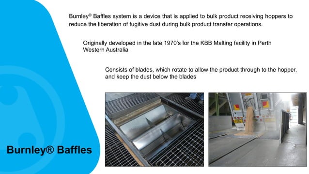 Burnley Baffles dust suppression overview | PPT