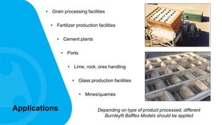 Burnley Baffles dust suppression overview | PDF