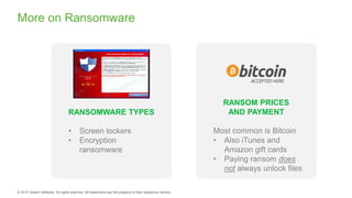 Ransomware Resiliency, Recoverability and Availability | PPT