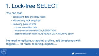 19 features you will miss if you leave Oracle Database | PDF