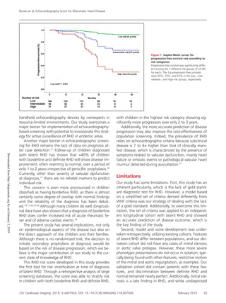 2019 echo criteria for rhd | PDF | Heart and Cardiovascular Diseases ...