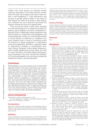 2019 echo criteria for rhd | PDF