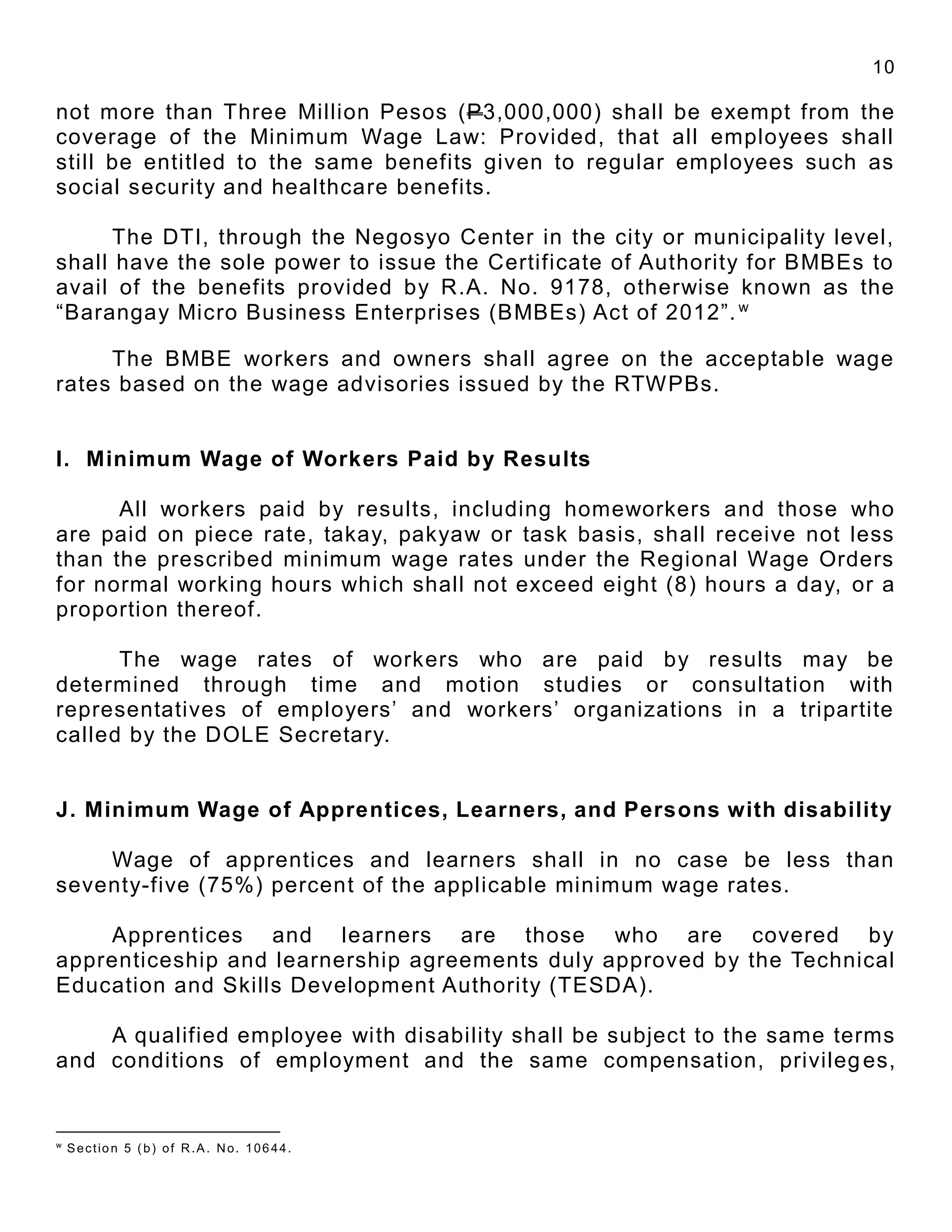 2019 Edition of Handbook On Workers Statutory Monetary Benefits | PDF