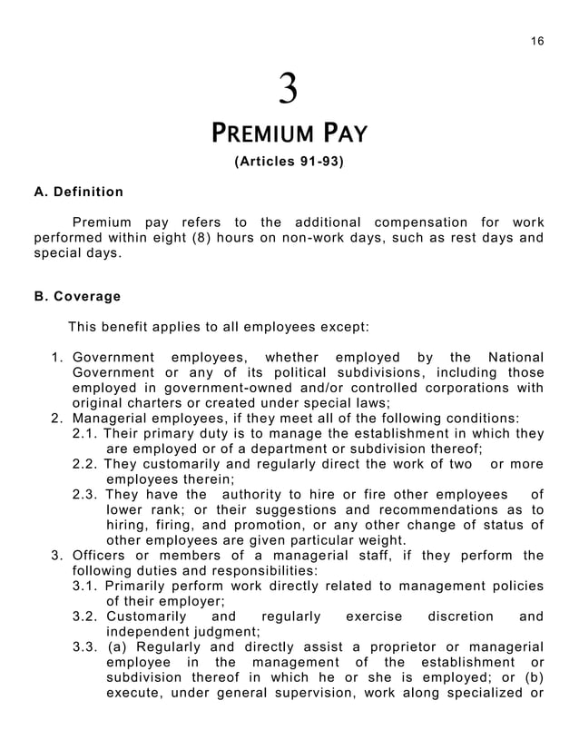 2019 Edition of Handbook On Workers Statutory Monetary Benefits | PDF