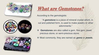 Gemstones | PPTX