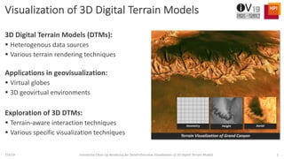 Interactive Close-Up Rendering for Detail+Overview Visualization of 3D ...