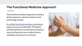 How Do Functional Medicine Doctors Approach Mumps? | PPT