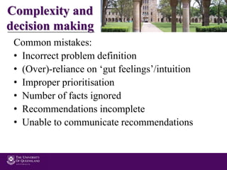 Mgts7301 - lecture 2 - structured problem solving | PPTX