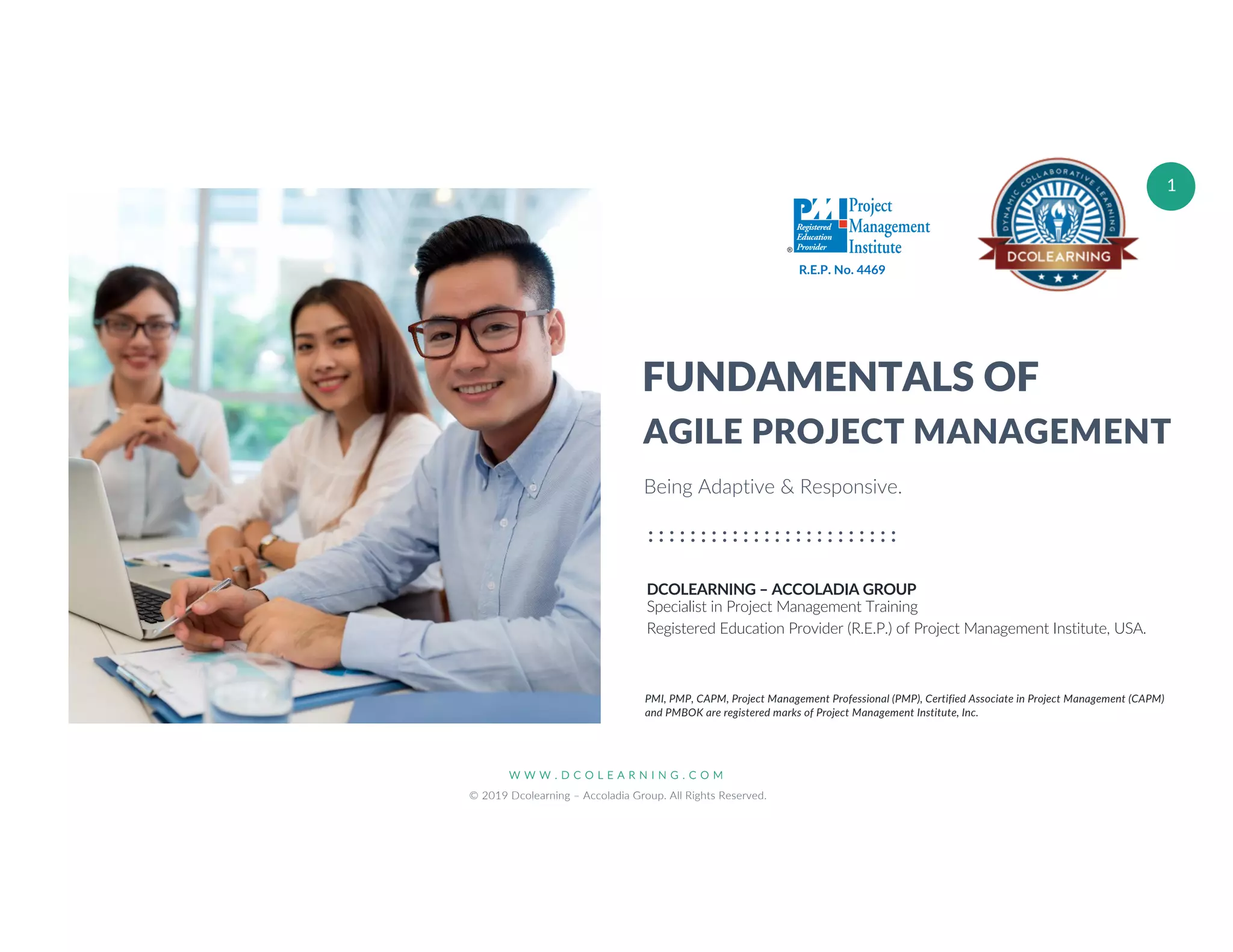2019 | E-Brochure | Fundamental Of Agile Project Management - FAPM ( 2 ...
