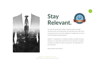 2019 | E-Brochure | People Skills for Project Leaders & Managers - PSPL ...