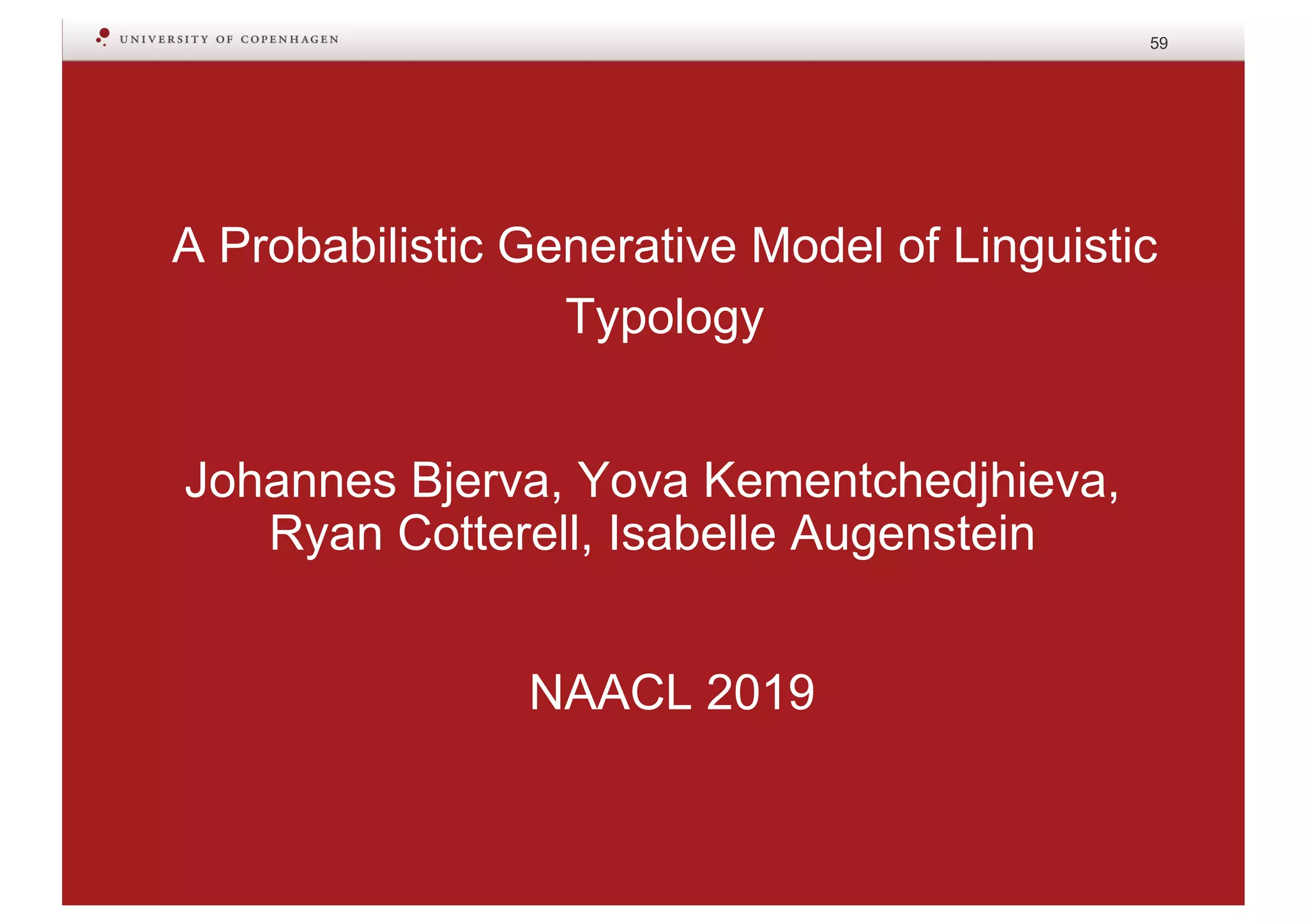 What Can Typological Knowledge Bases And Language Representations Tell