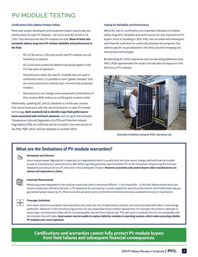 2019 pv-module-reliability-scorecard | PDF | Power and Energy Industry ...