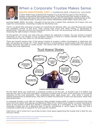 Q3 2019 Newsletter | Financial Synergies Wealth Advisors | PDF