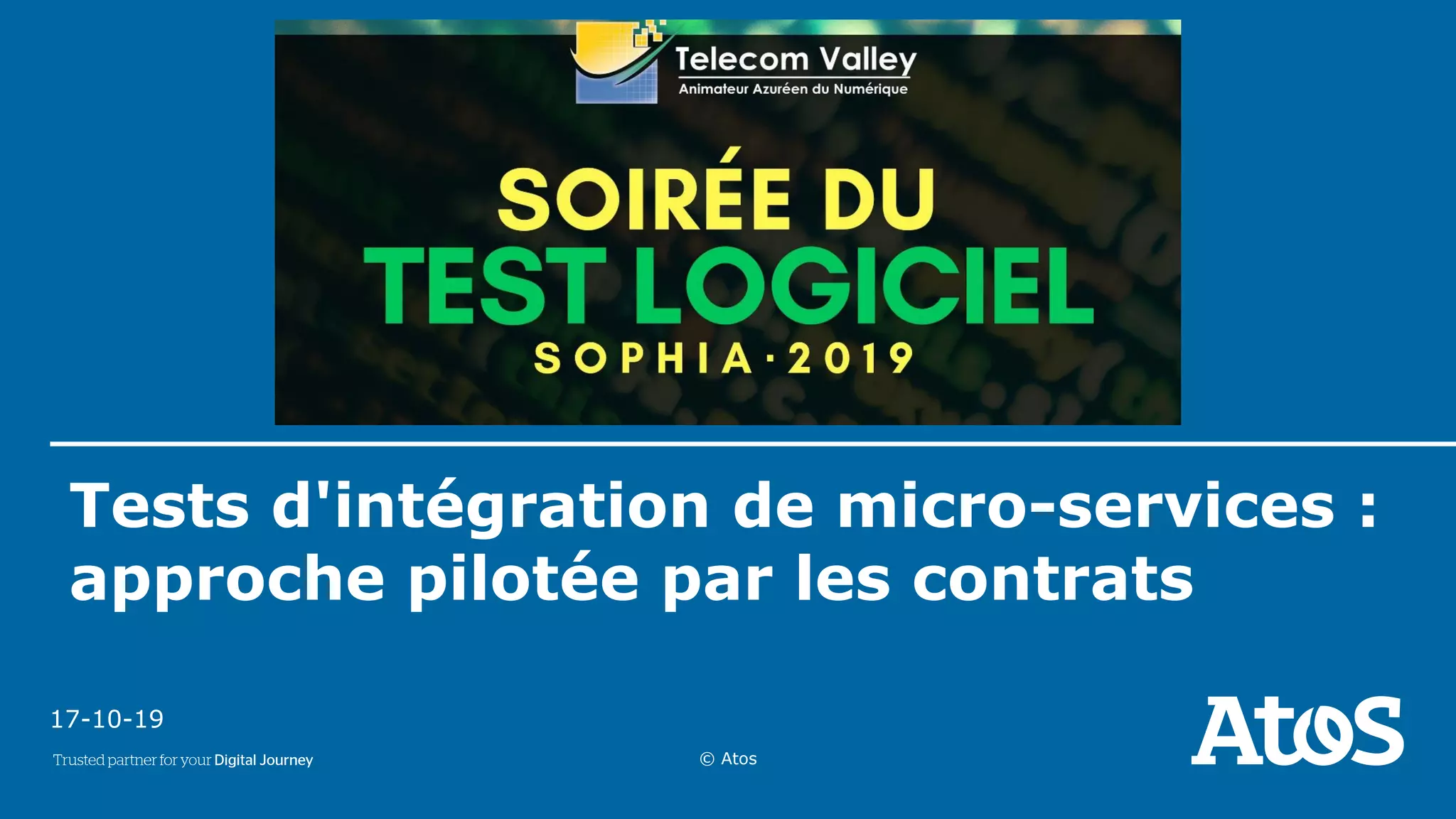 Tests d'intégration de micro-services : approche pilotée par les ...