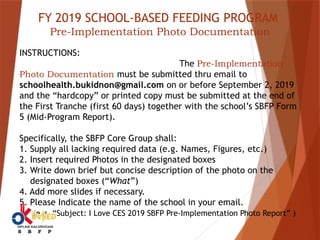 2019-SBFP-Pre-Implementation-PHOTO-template.pptx