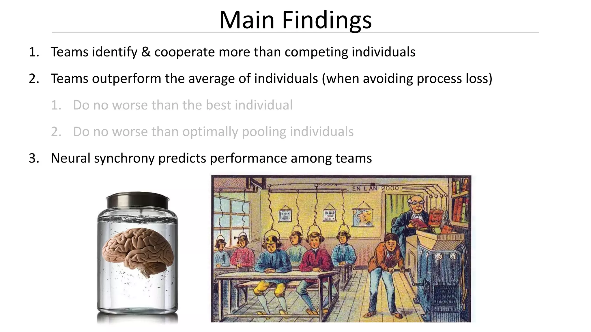 The neuroscience of social learning: Brain-to-Brain Synchrony in Groups ...