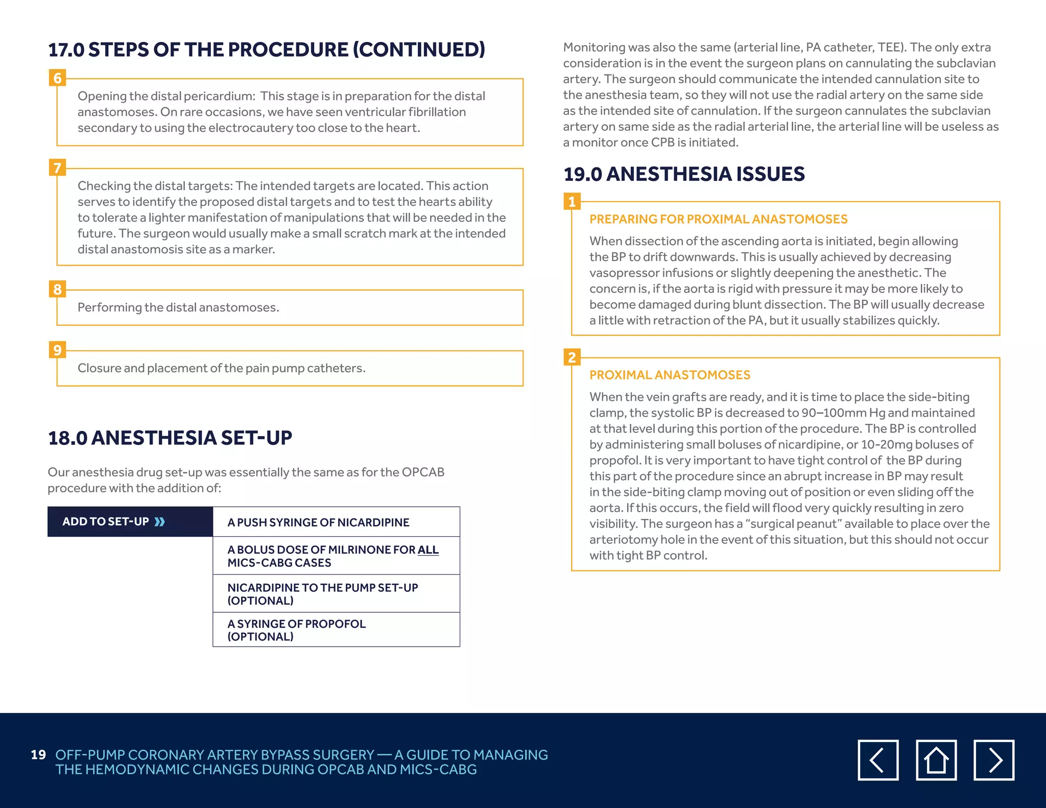 OFF-PUMP CORONARY ARTERY BYPASS SURGERY A GUIDE TO MANAGING THE ...