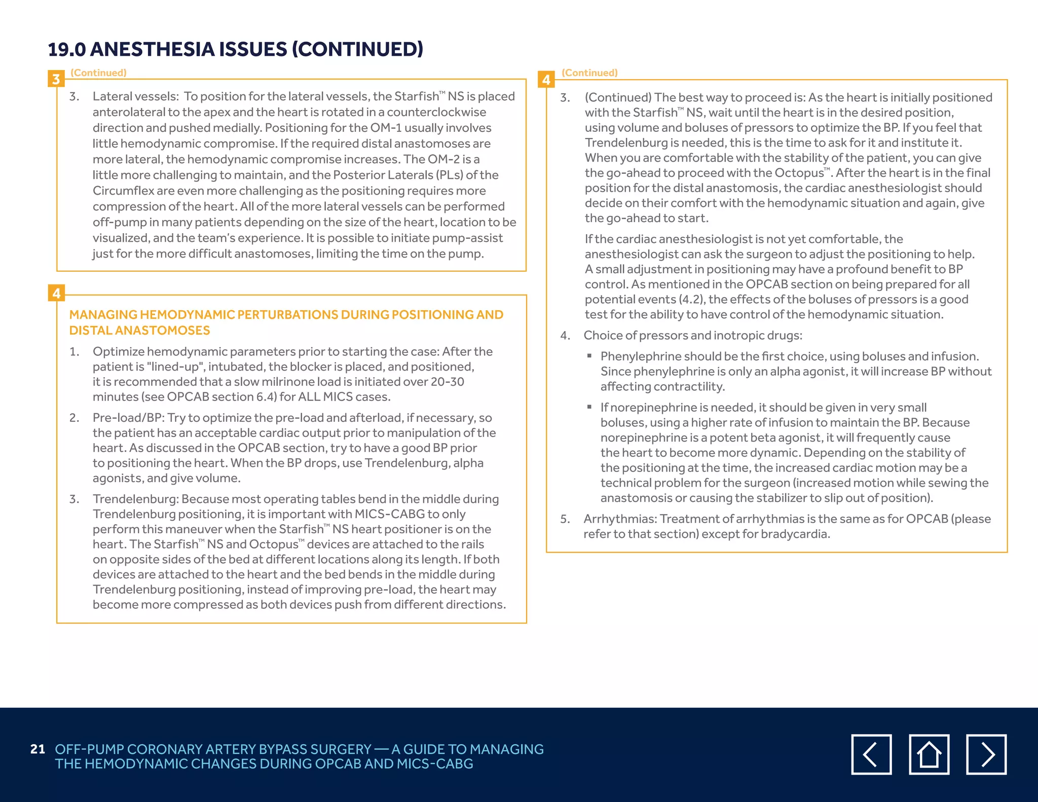 OFF-PUMP CORONARY ARTERY BYPASS SURGERY A GUIDE TO MANAGING THE ...