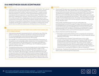 OFF-PUMP CORONARY ARTERY BYPASS SURGERY A GUIDE TO MANAGING THE ...