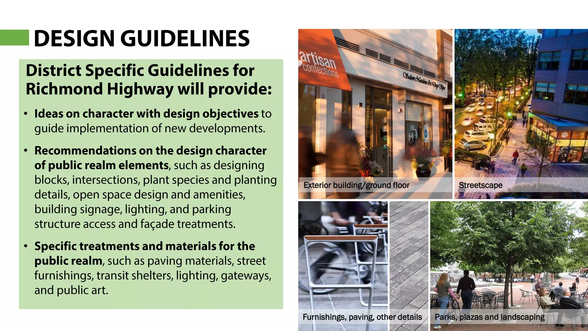 Introduction to the Richmond Highway Urban Design Guidelines | PDF