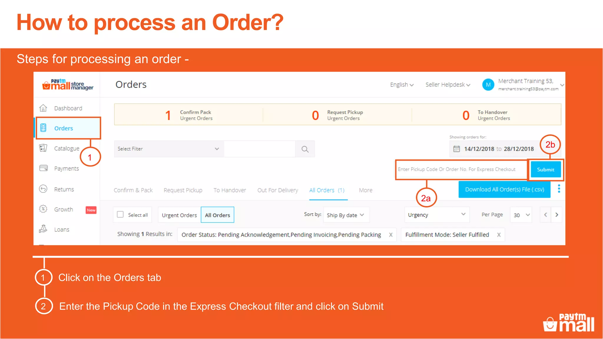 Order processing using Paytm Mall invoice for Paytm Mall Shop | PDF