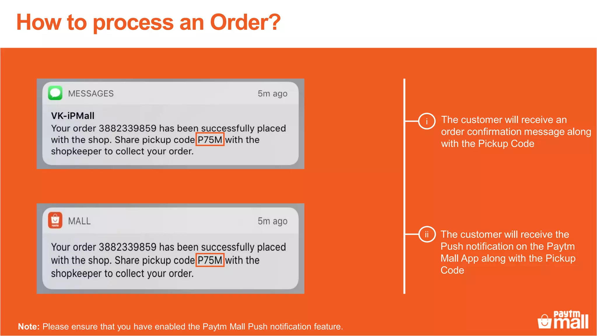 Order processing using Paytm Mall invoice for Paytm Mall Shop | PDF